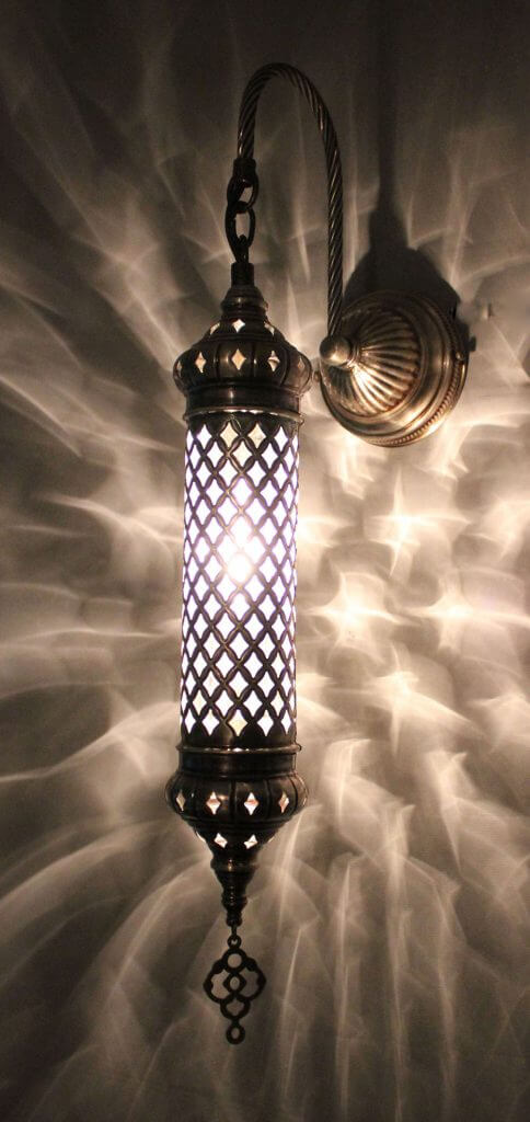 Turkish Cylinder Wall Sconce | Turkish Lamp Wholesaler